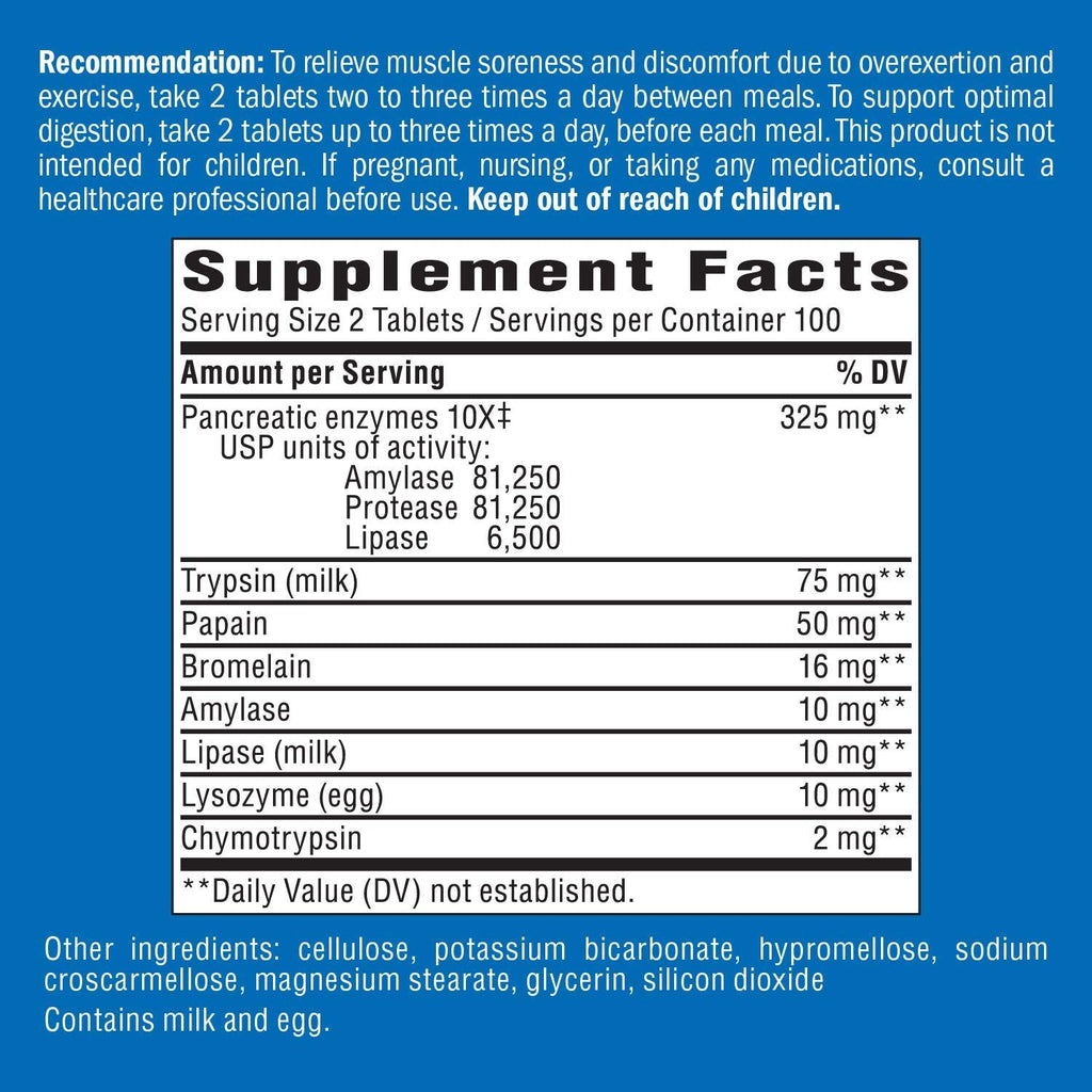support healthy digestion with enzymes