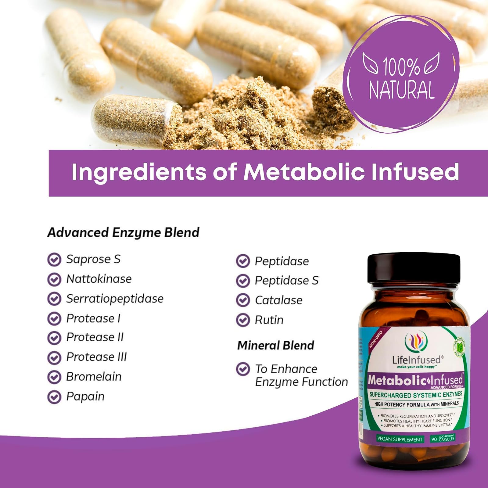 support healthy digestion with enzymes