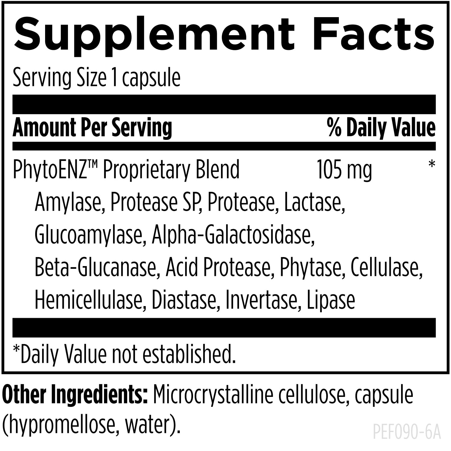 support healthy digestion with enzymes