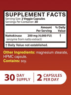 support healthy digestion with Nattokinase