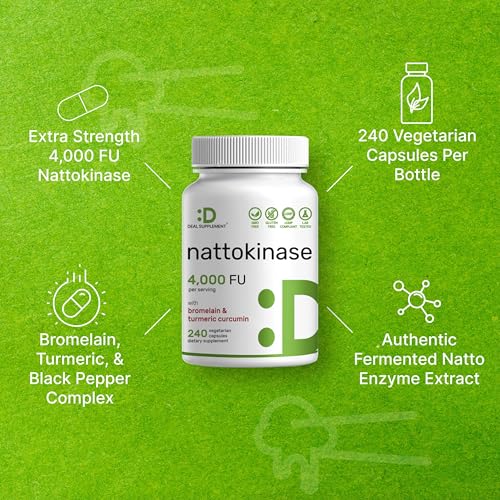 Support healthy digestion with Nattokinase