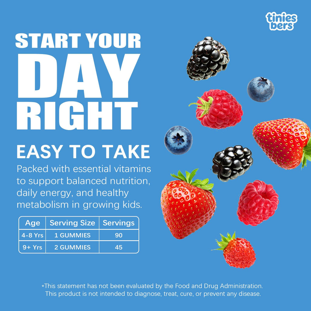 Support healthy growth with gummies