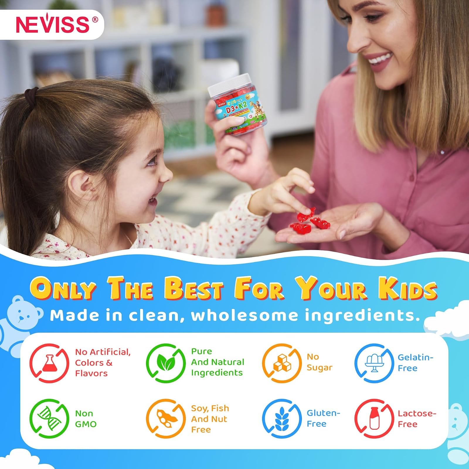 support healthy growth with vitamins