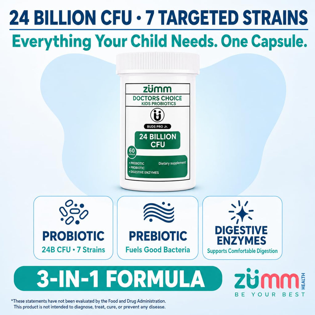 support healthy gut flora in children