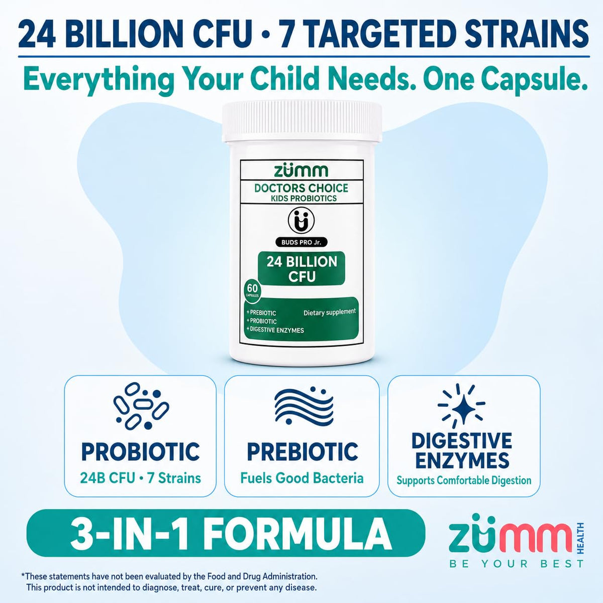 support healthy gut flora in children