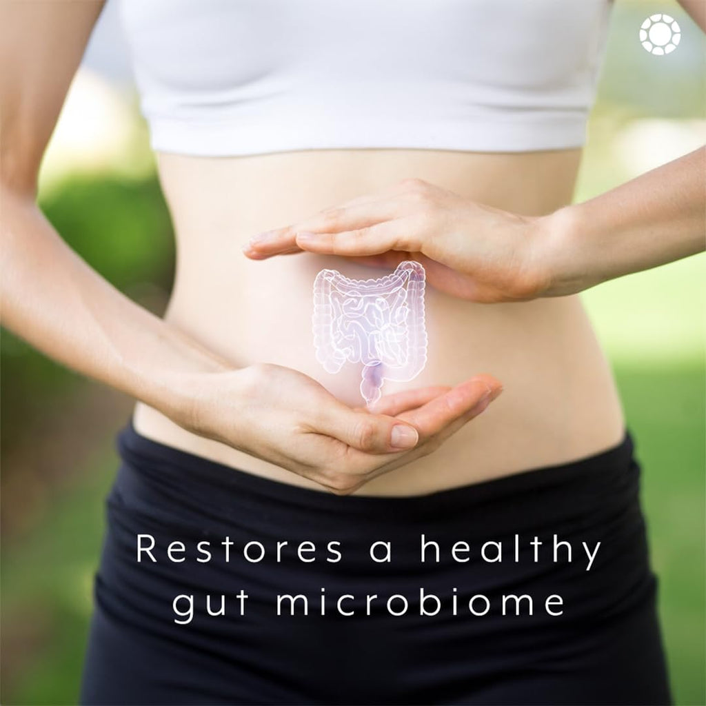 support healthy gut flora with capsules