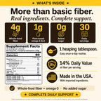 support healthy gut flora with fiber