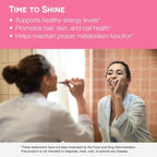 support healthy hair and nails