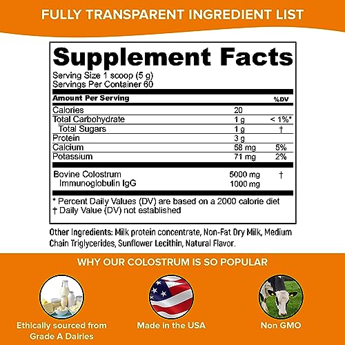 Support healthy hair with colostrum