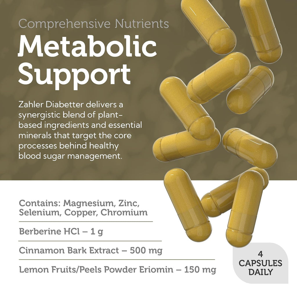 support healthy insulin levels with Zahler