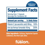 Support healthy iron levels with Bariatric Fusion