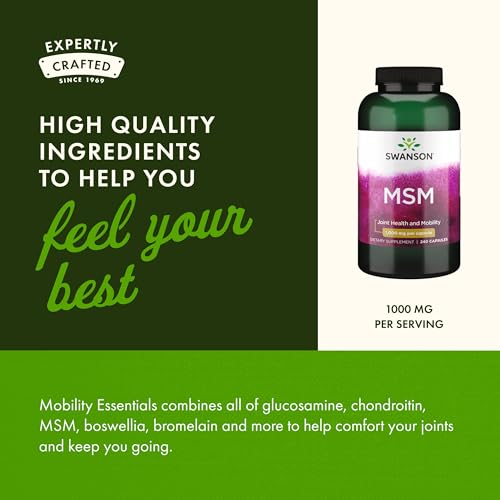 support healthy joints with MSM