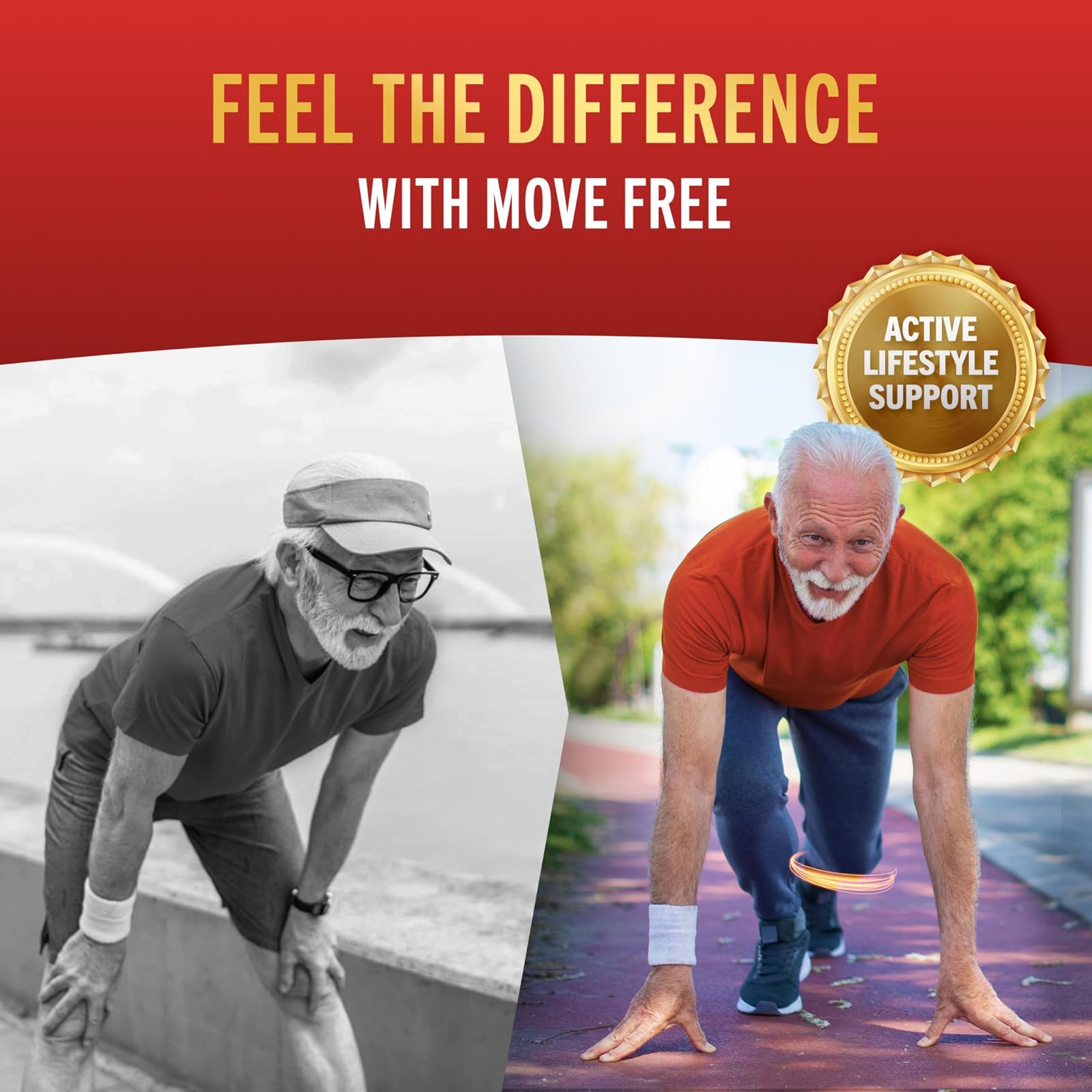 Support healthy joints with vitamins
