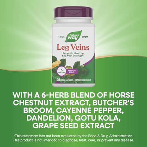 support healthy legs with herbal supplements