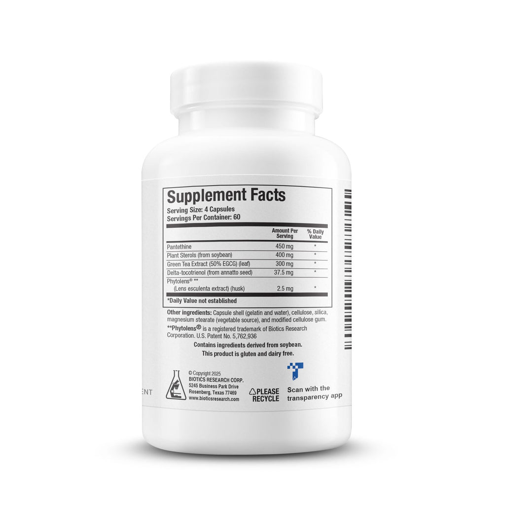 support healthy lipids with Biotics Lipid SIRT