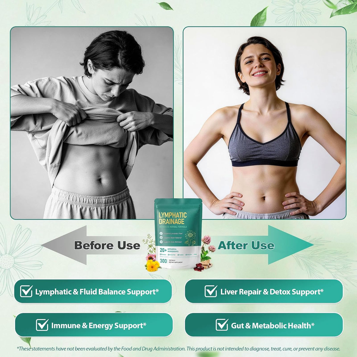 support healthy lymphatic function