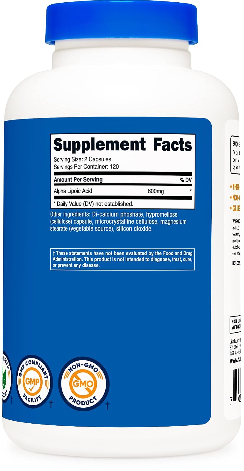 support healthy metabolism alpha lipoic acid