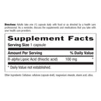 support healthy metabolism alpha lipoic acid