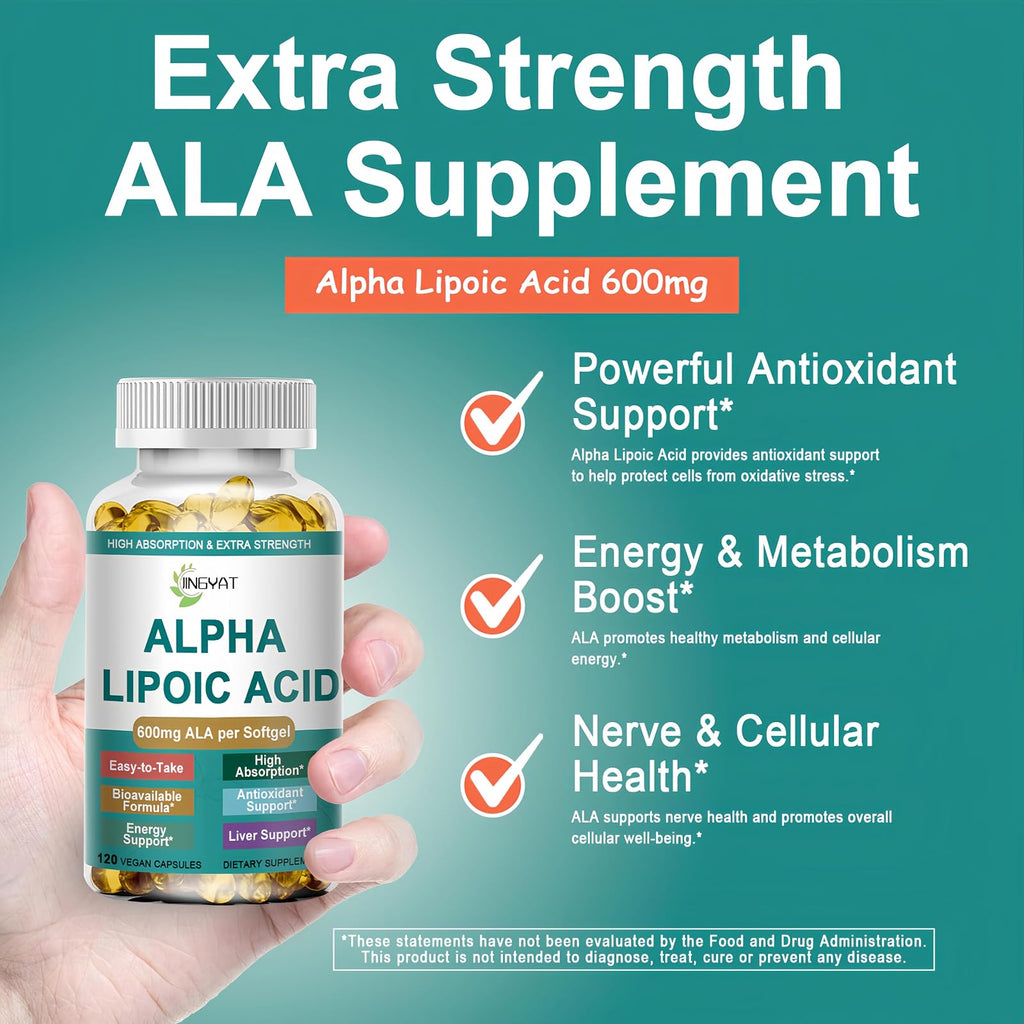 support healthy metabolism alpha lipoic acid