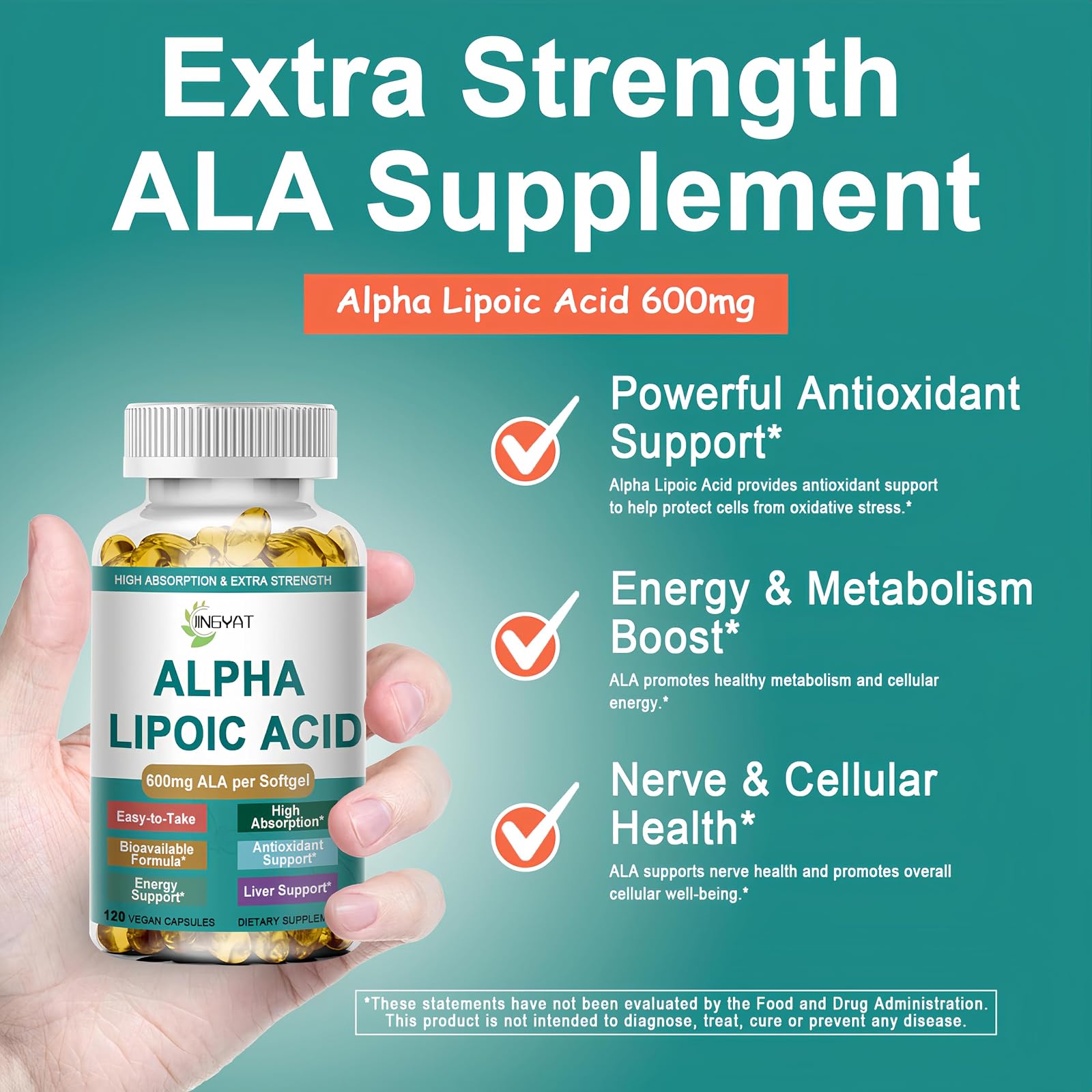 support healthy metabolism alpha lipoic acid