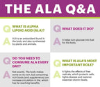 support healthy metabolism alpha lipoic acid