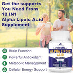 support healthy metabolism alpha lipoic