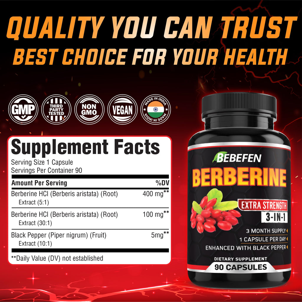 support healthy metabolism with berberine