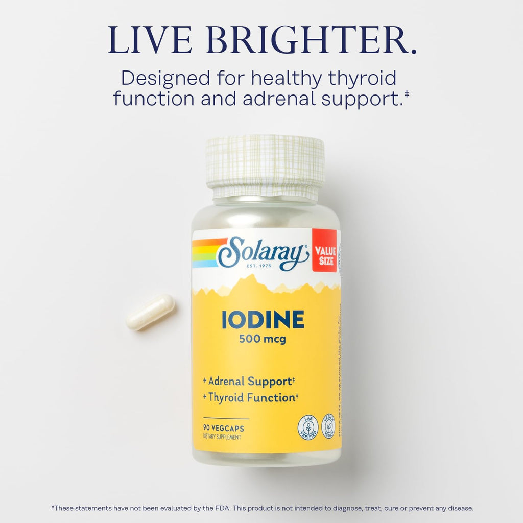 Support healthy metabolism with iodine