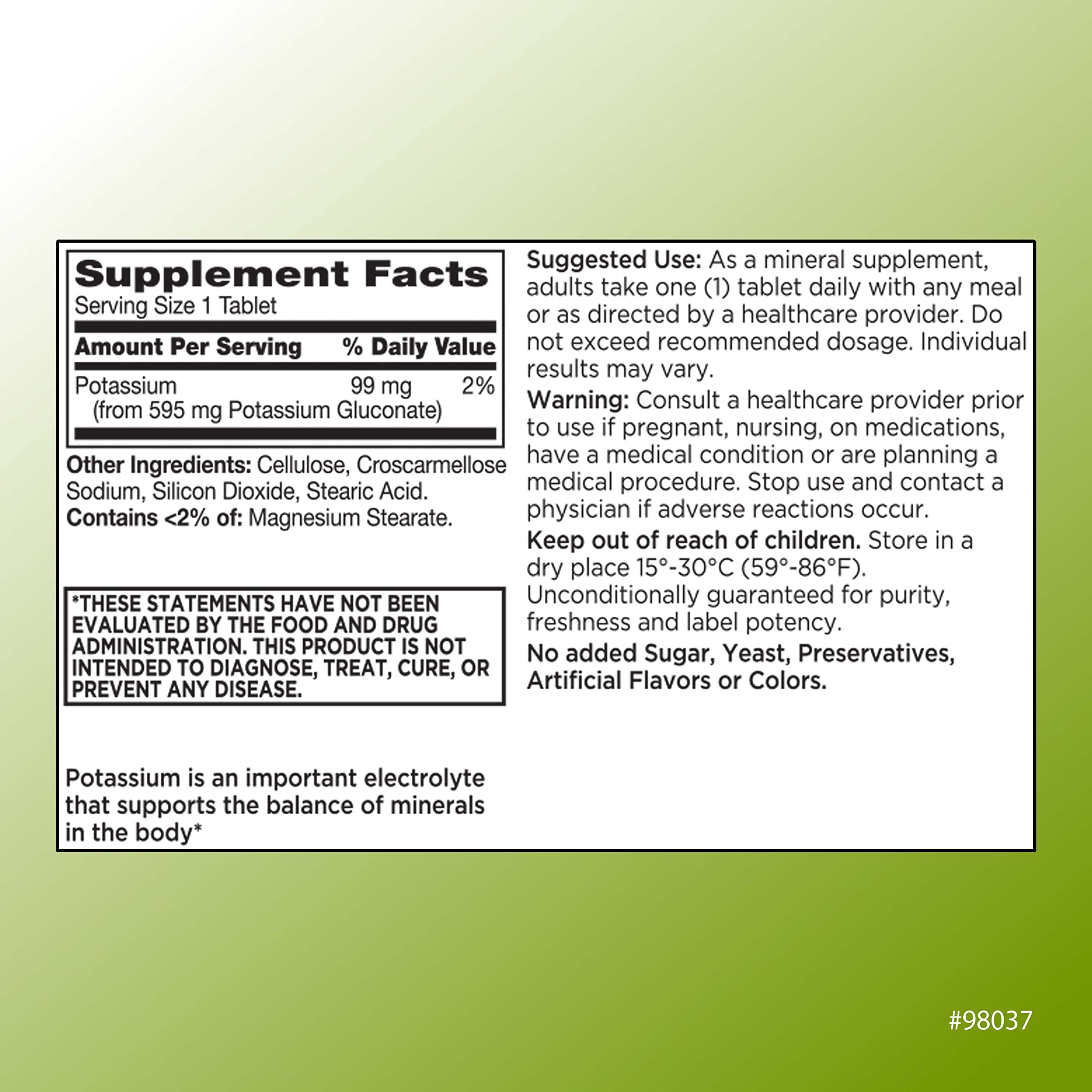 support healthy potassium levels daily