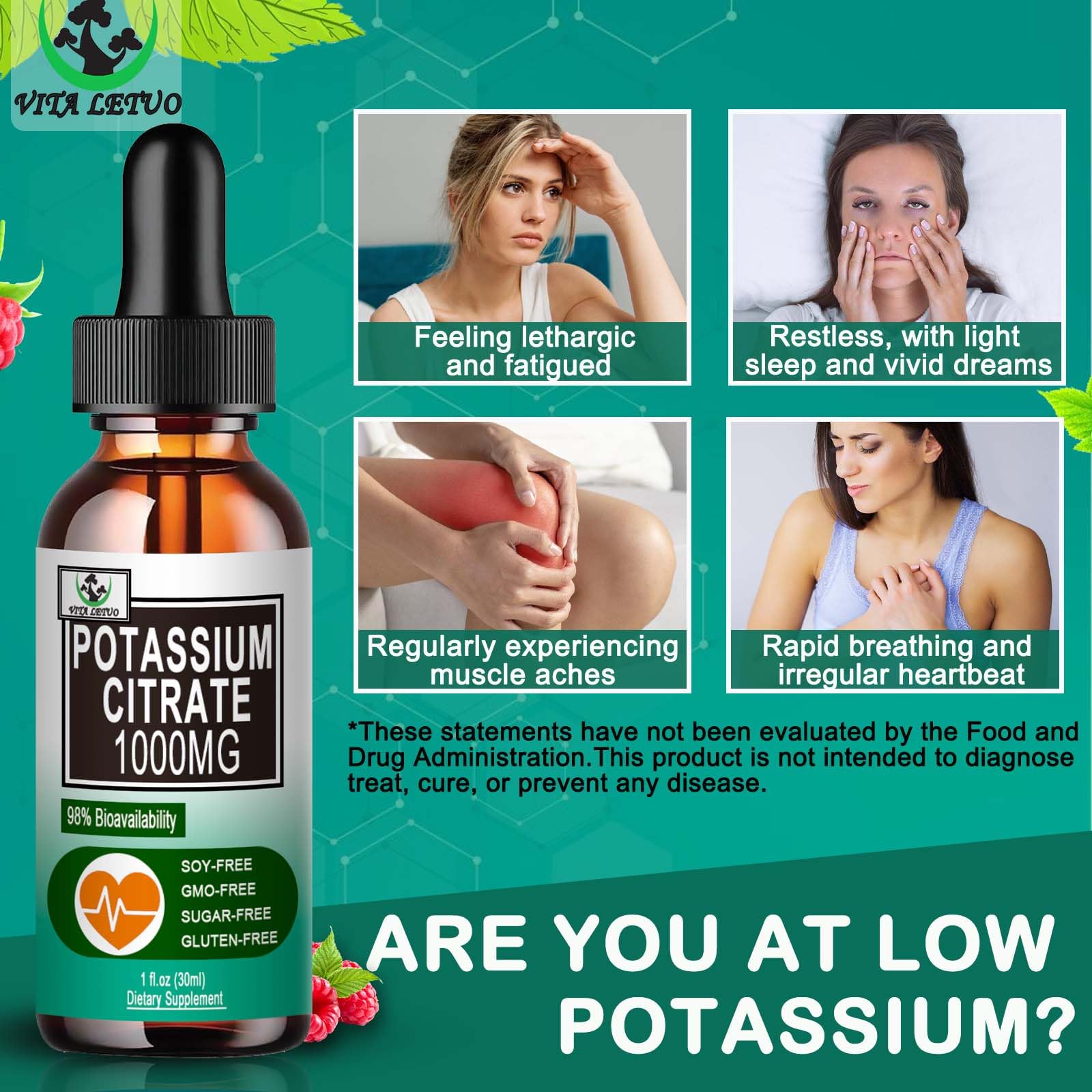 support healthy potassium levels naturally