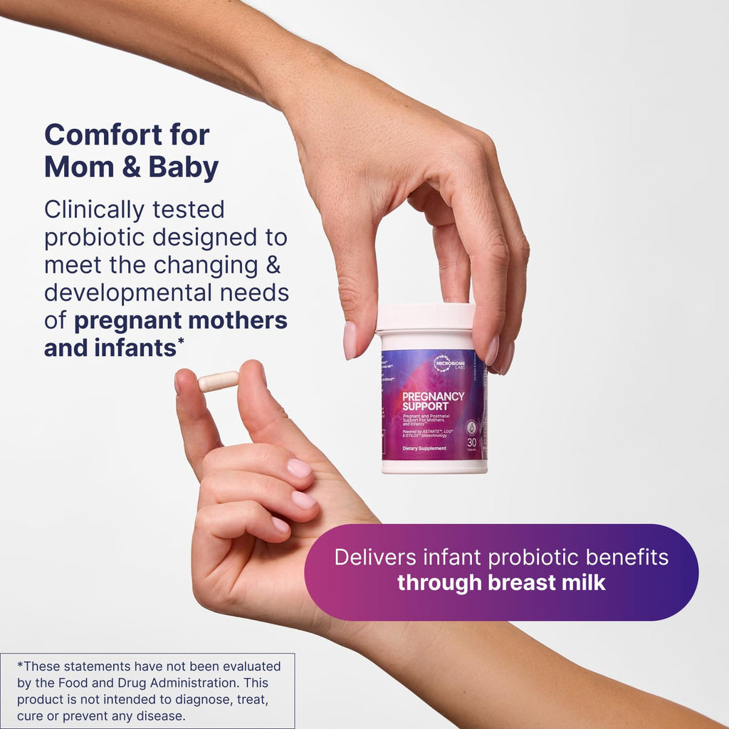 support healthy pregnancy with probiotics
