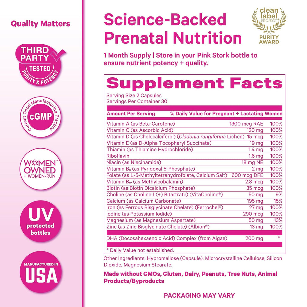 support healthy pregnancy with vitamins