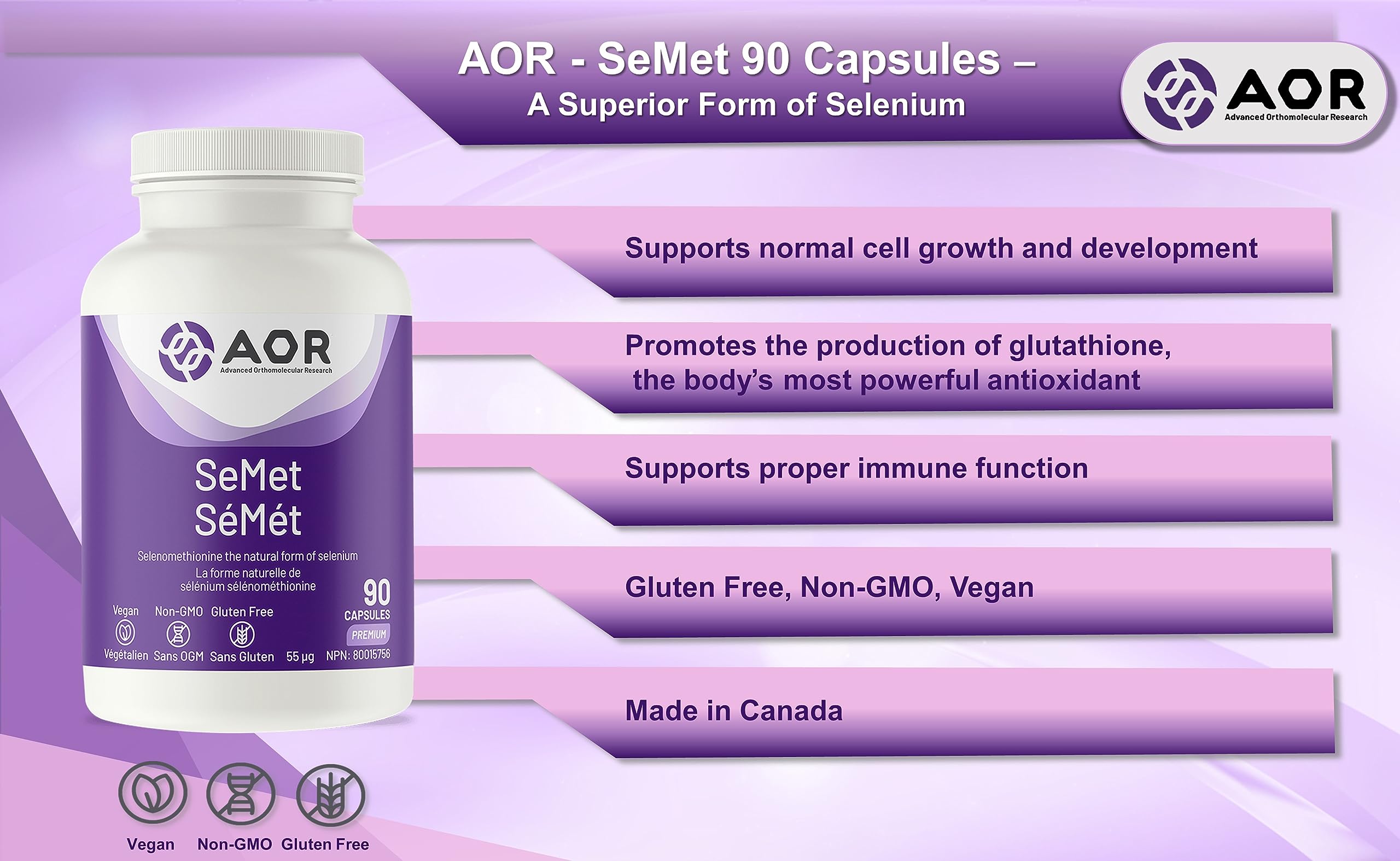 Support healthy selenium levels naturally