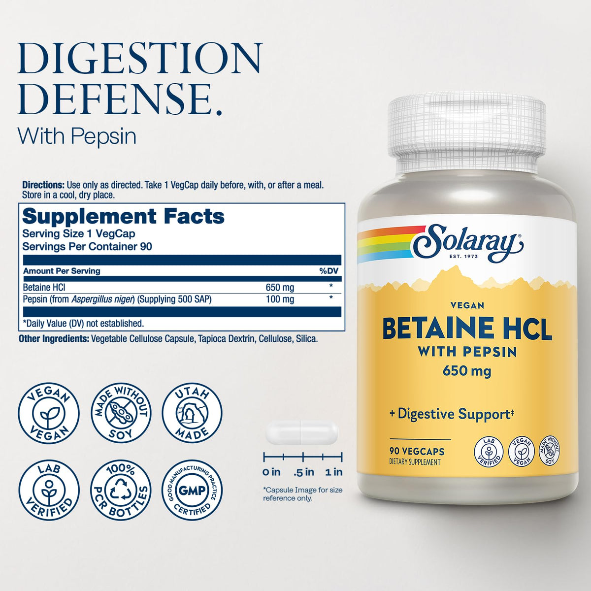 support healthy stomach acid levels