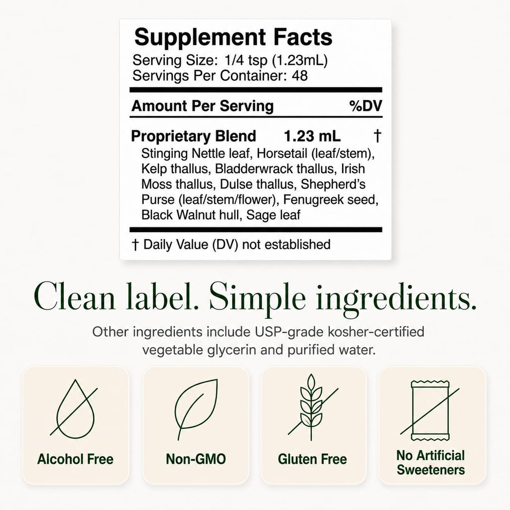 support healthy thyroid function naturally