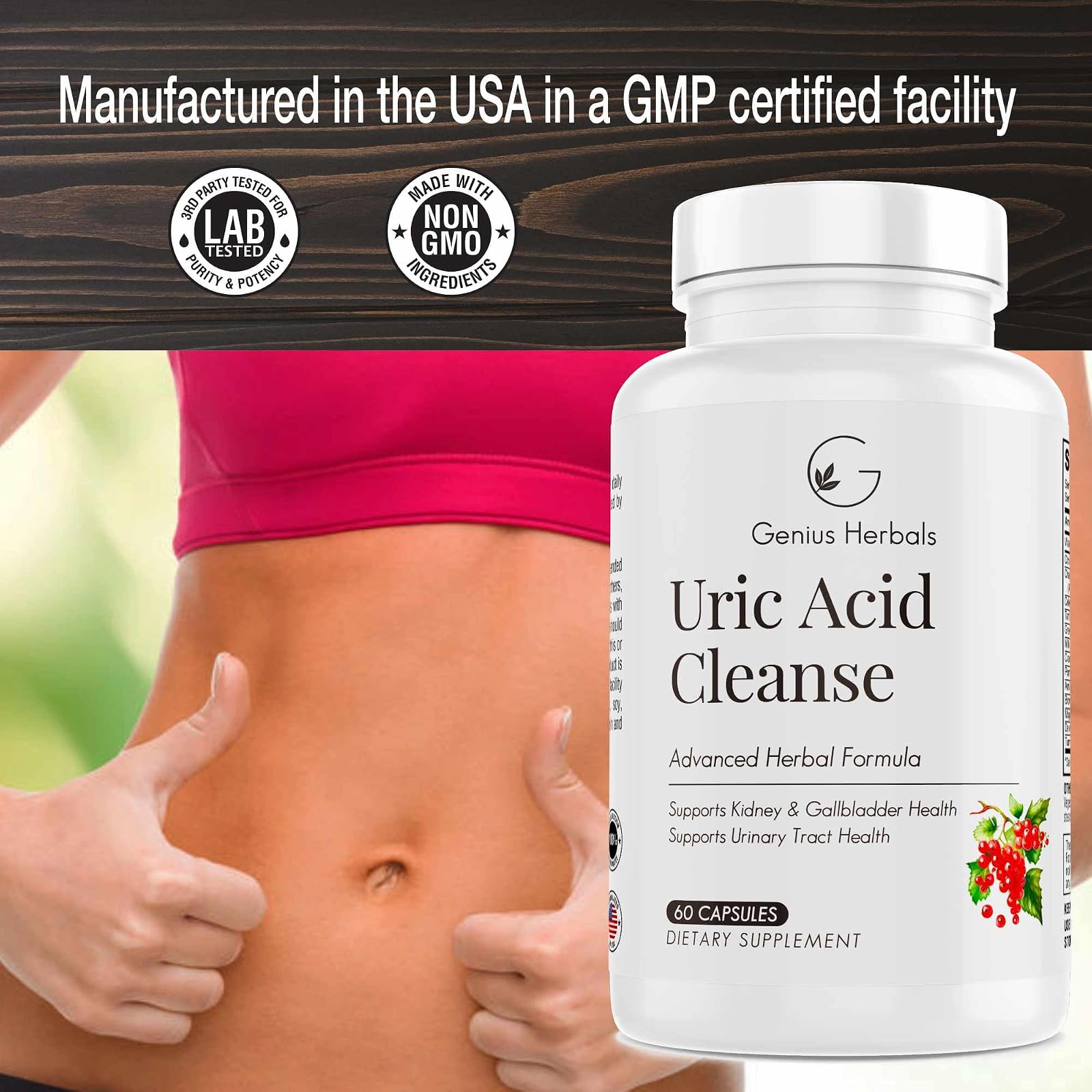 support healthy uric acid levels