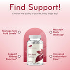 support healthy uric acid levels