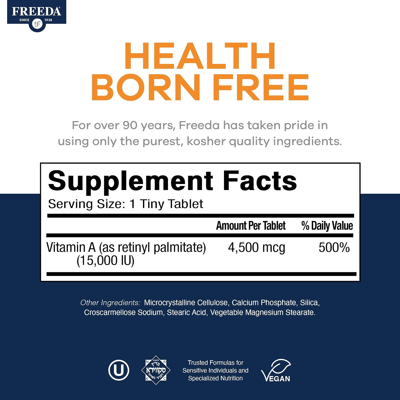 support healthy vision vitamin A