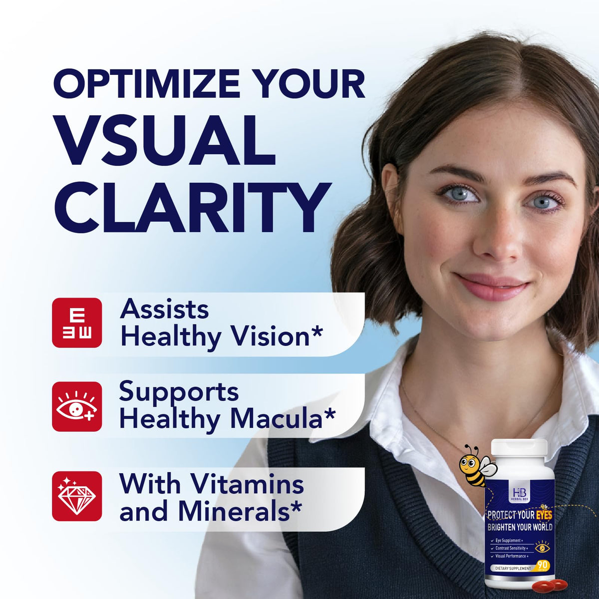 support healthy vision with lutein