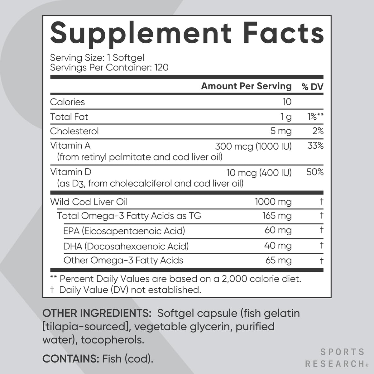 support heart health cod liver oil