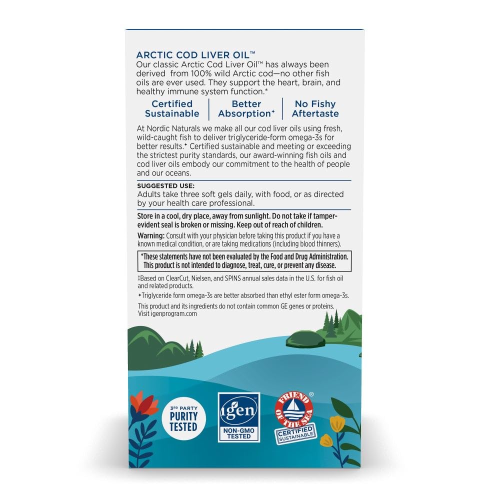 support heart health cod liver oil