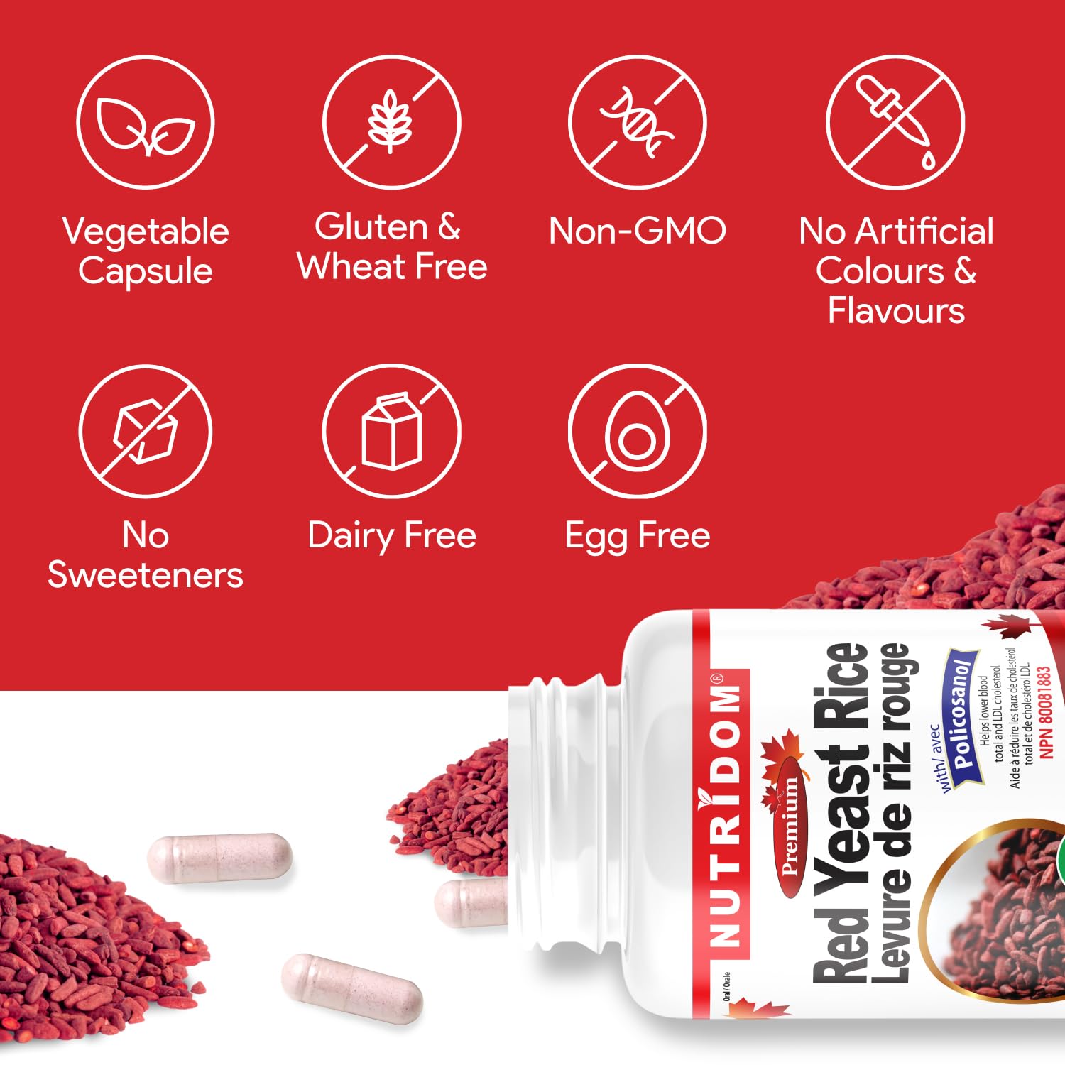 support heart health red yeast rice