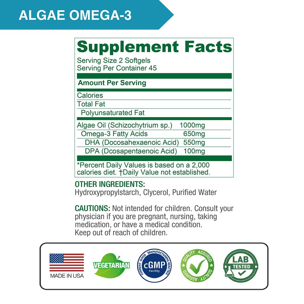 support heart health with algae