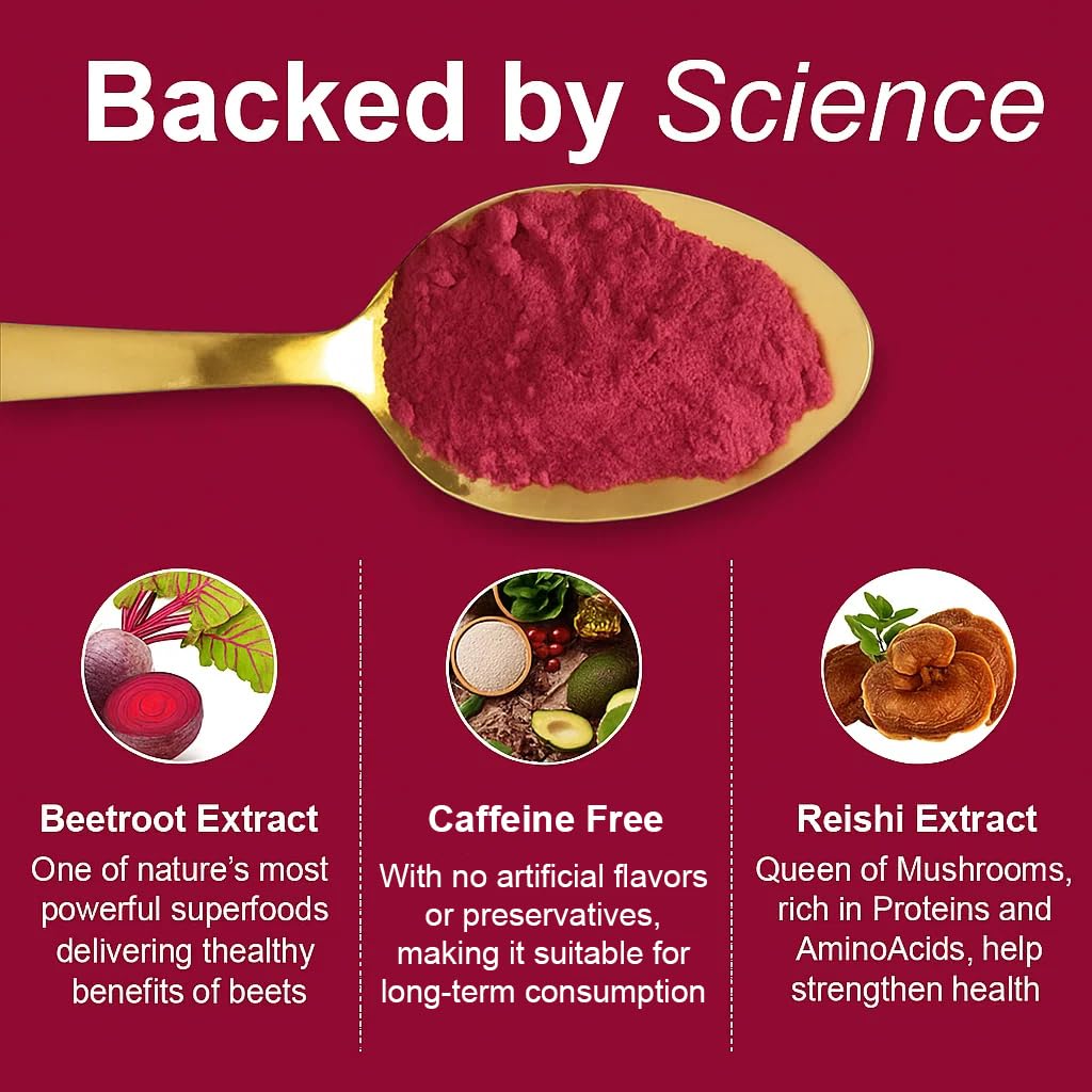 Support heart health with beet powder