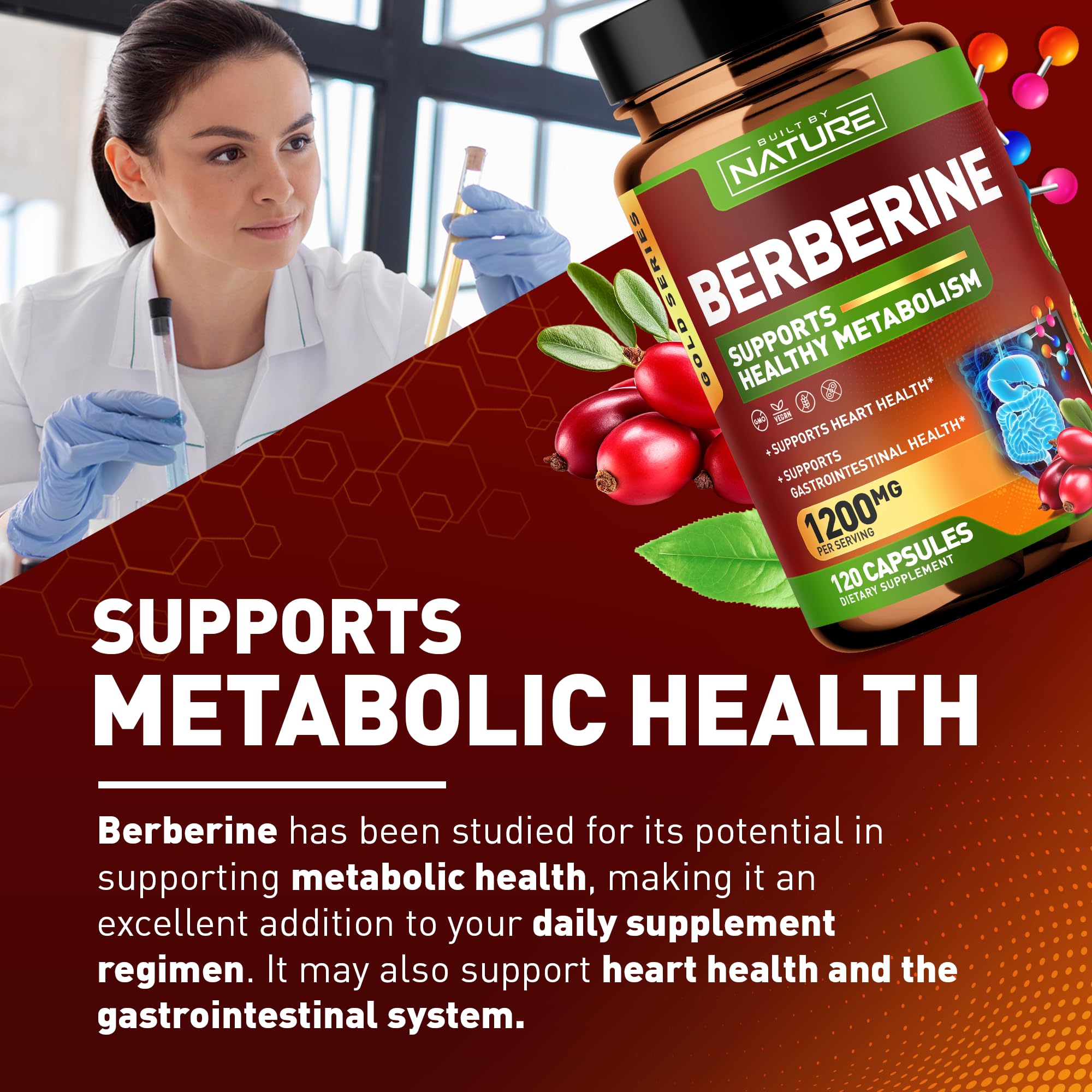 support heart health with berberine