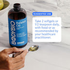 Support heart health with BodyBio oil