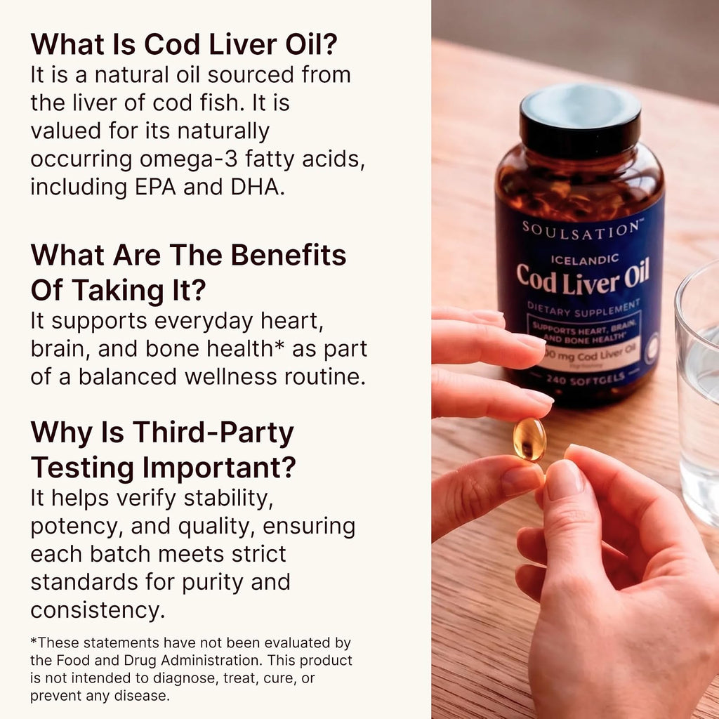 support heart health with cod liver oil