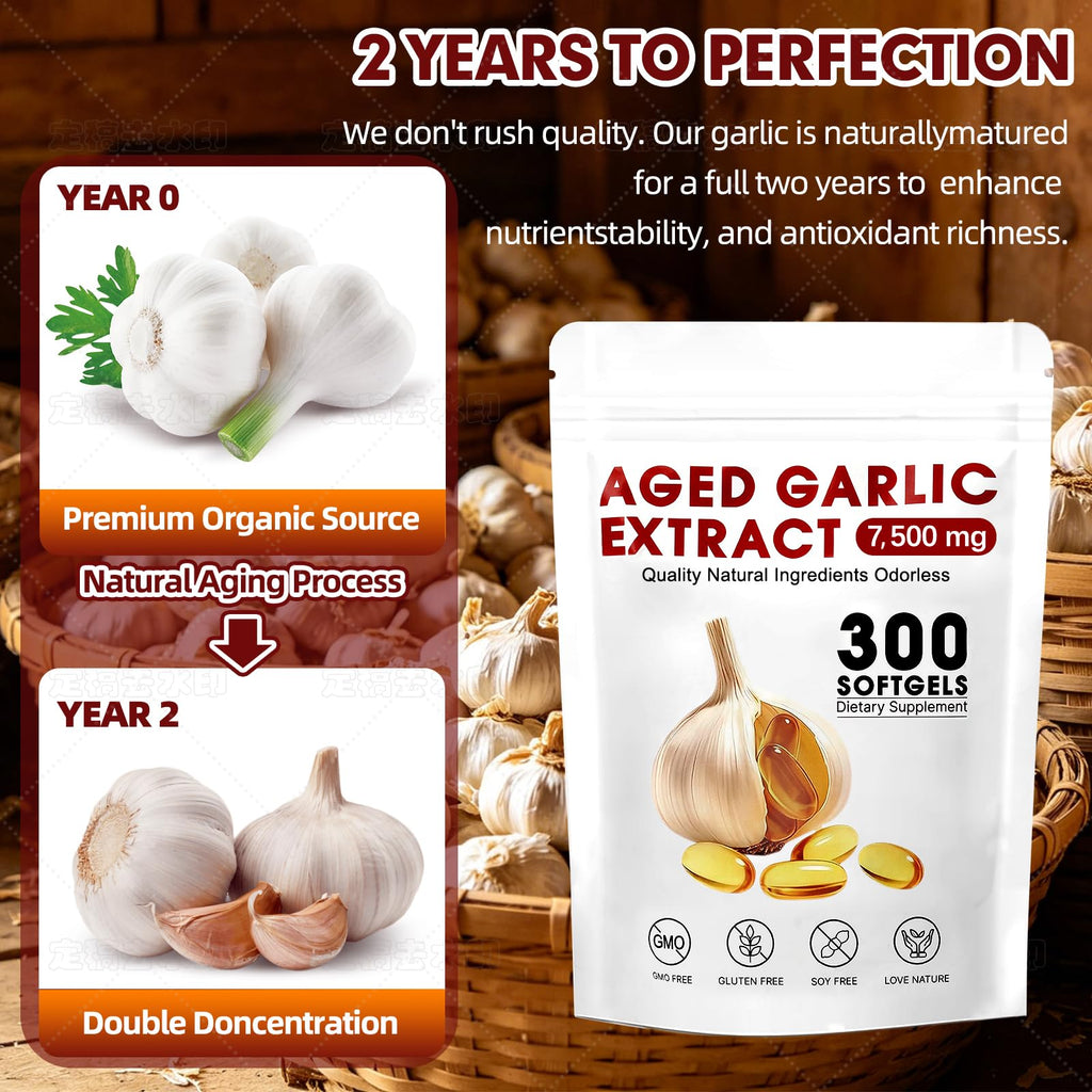 support heart health with garlic