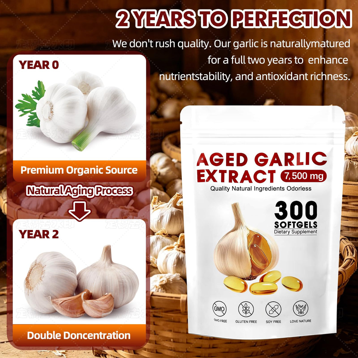 support heart health with garlic