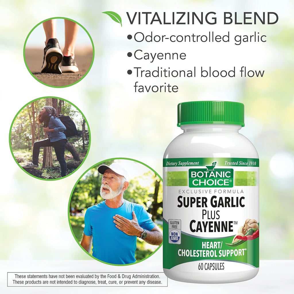 Support heart health with garlic